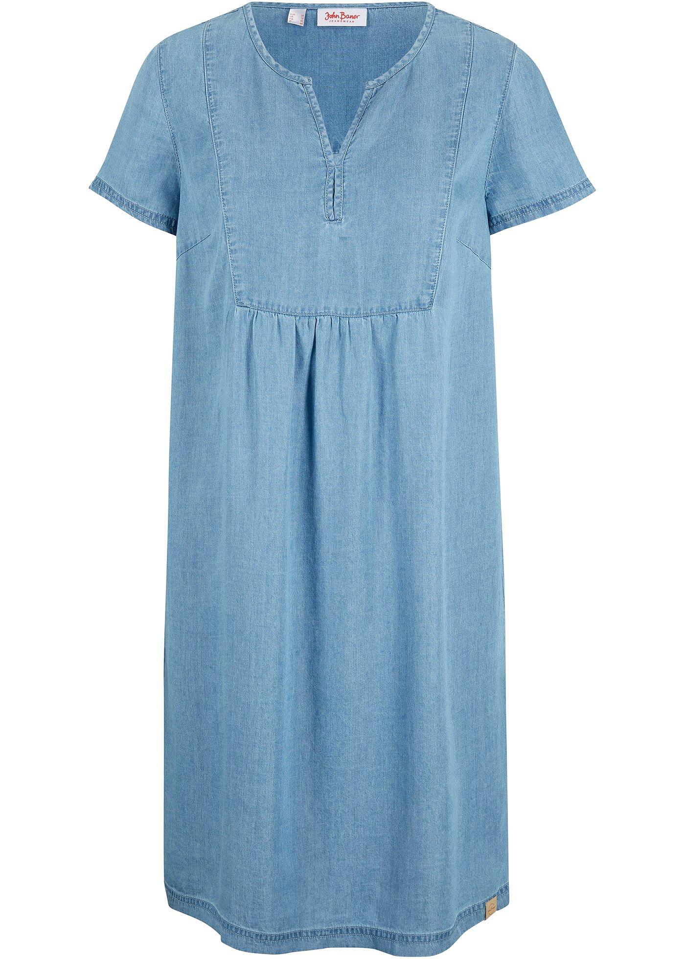 Robe en jean en TENCEL™ Lyocell - bleu clair Robe en jean en TENCEL™ Lyocell - bleu clair